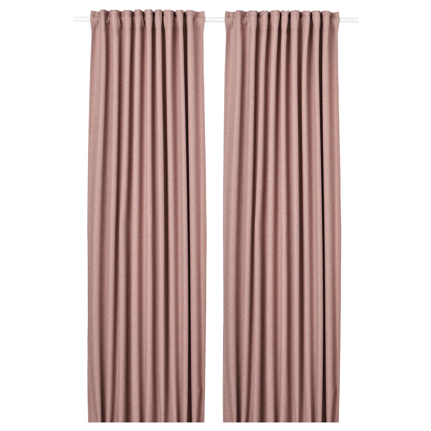 ANNAKAJSA room darkening curtains, 1 pair pink 004.629.96 - IKEA