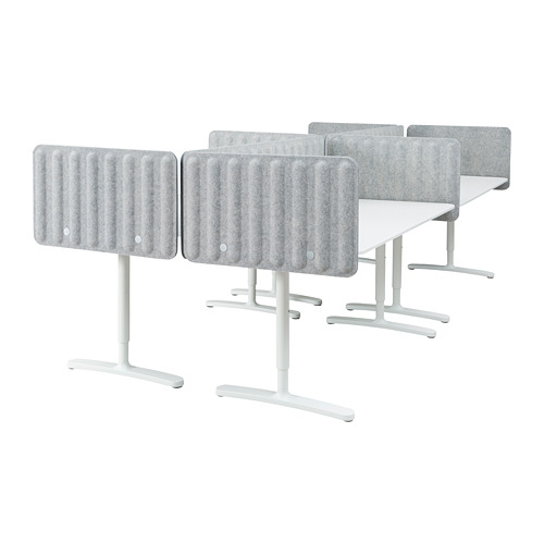 BEKANT corner desk left sit/stand 992.823.07 - IKEA