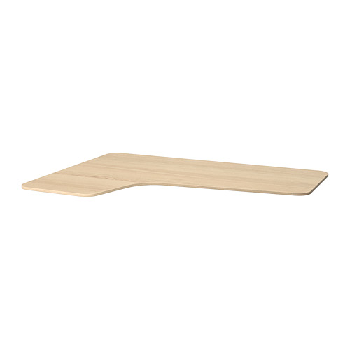 BEKANT underframe for corner table top white 502.529.72 - IKEA