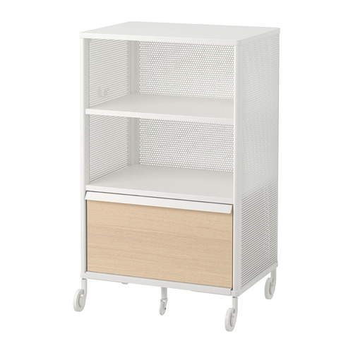 TROTTEN cabinet with sliding doors white 404.747.99 - IKEA