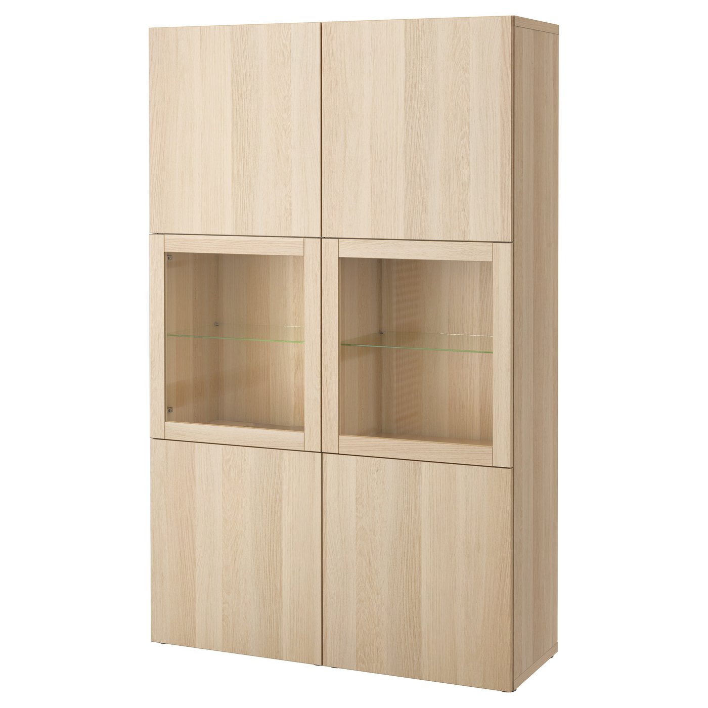 BESTÅ storage combination w glass doors 991.874.14 - IKEA