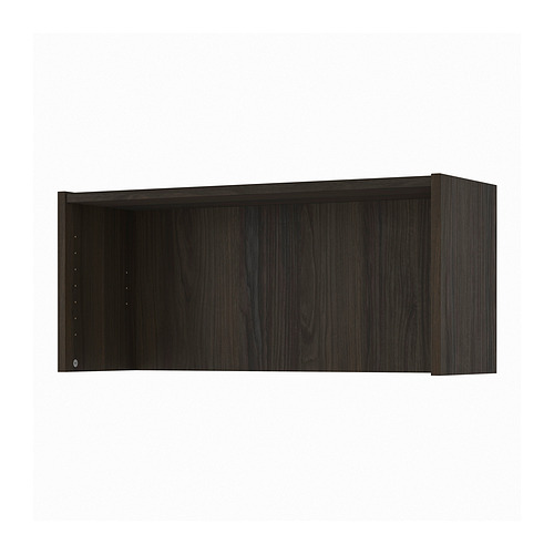 BILLY bookcase dark brown oak effect 104.773.89 - IKEA