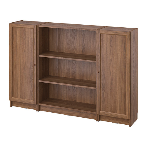 BILLY bookcase brown walnut effect 305.086.53 - IKEA
