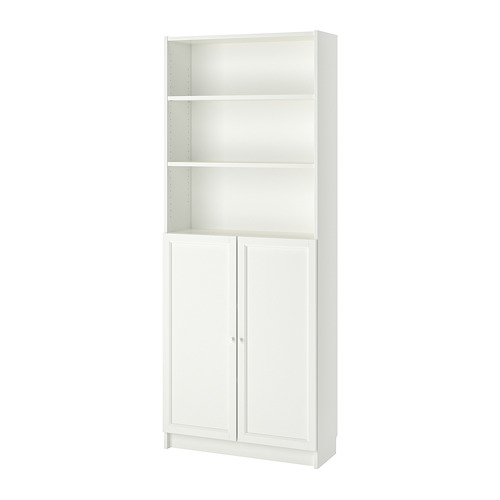 HAUGA high cabinet with 2 doors white 304.150.60 - IKEA