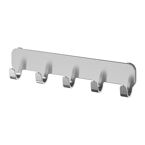 LILLASJÖN wall shelf with 5 hooks - IKEA