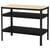 BROR work bench black/pine plywood - IKEA