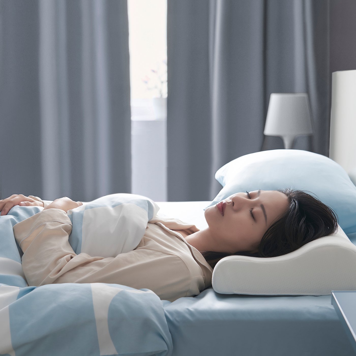 BRUKSVARA ergonomic pillow, side/back sleeper - IKEA