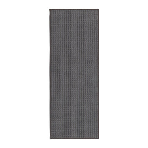 VEDBÄK rug, low pile light grey - IKEA