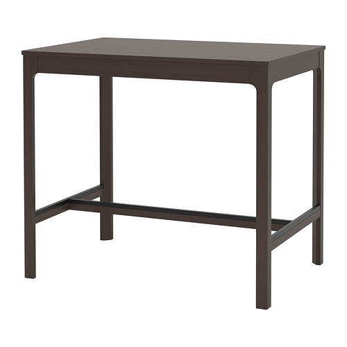 HÅVERUD table with storage ladder black - IKEA