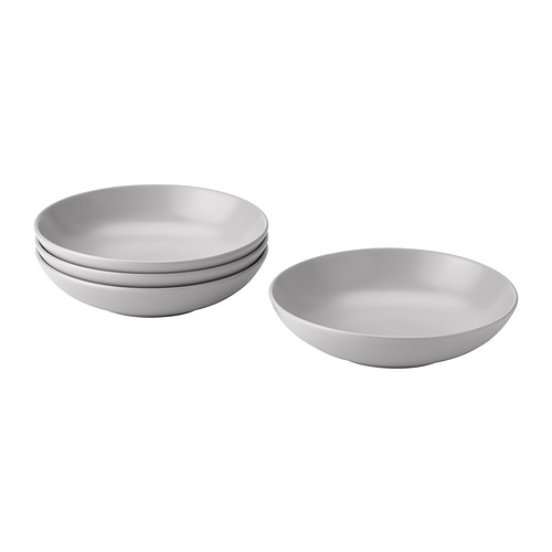 OFTAST deep plate white - IKEA