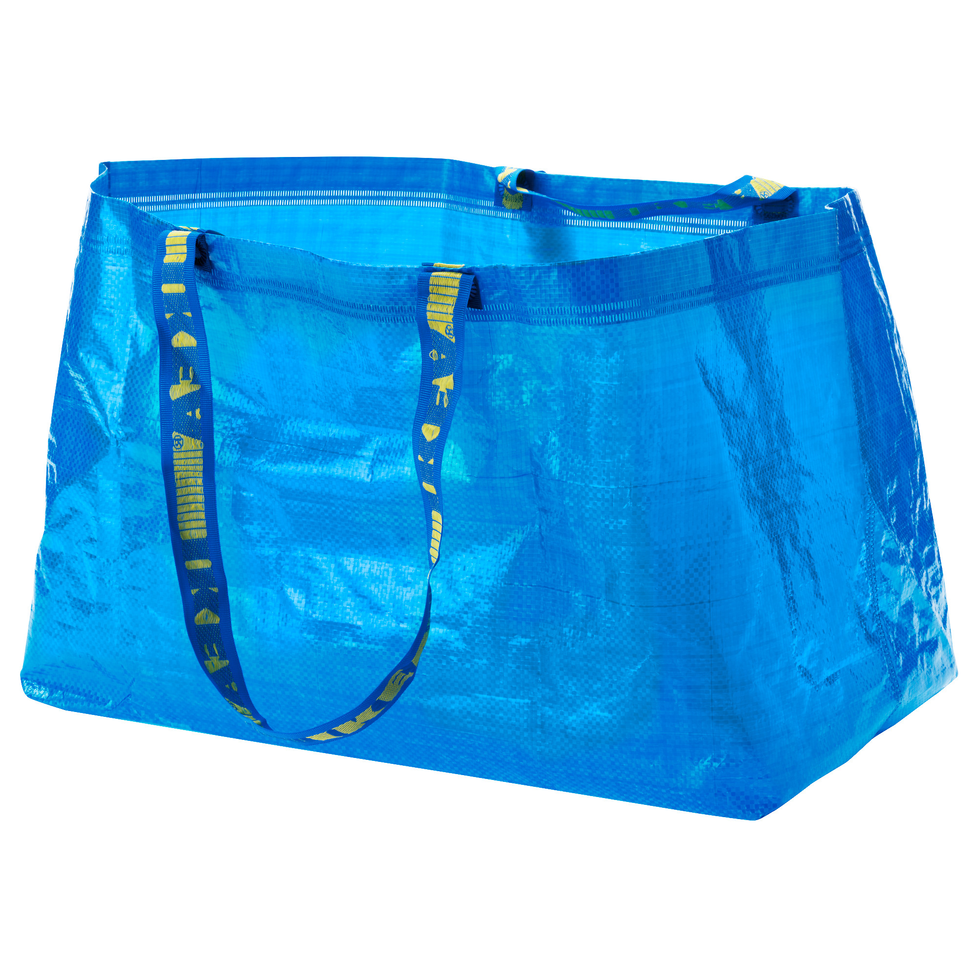 FRAKTA Carrier bag, large, blue, 71 l - IKEA