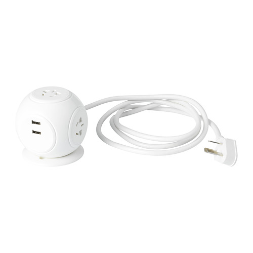 KOPPLA 3-way socket white - IKEA