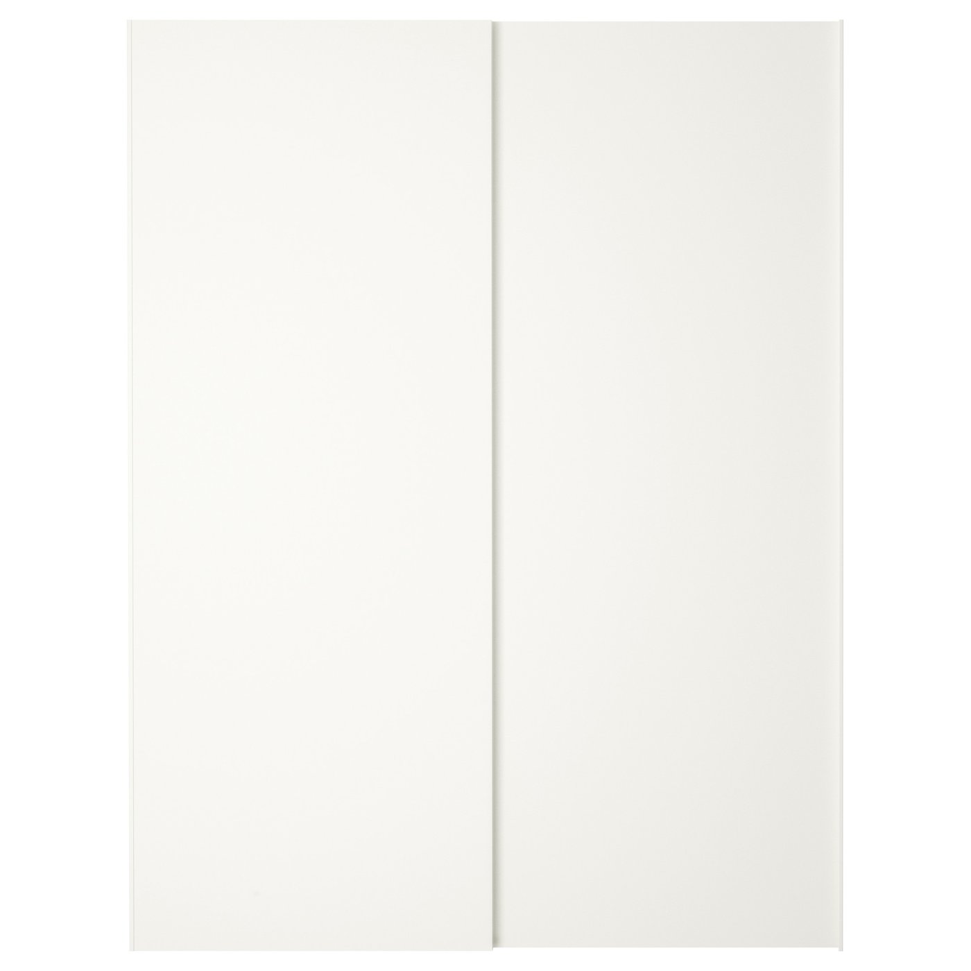 HASVIK pair of sliding doors white 105.215.42 - IKEA