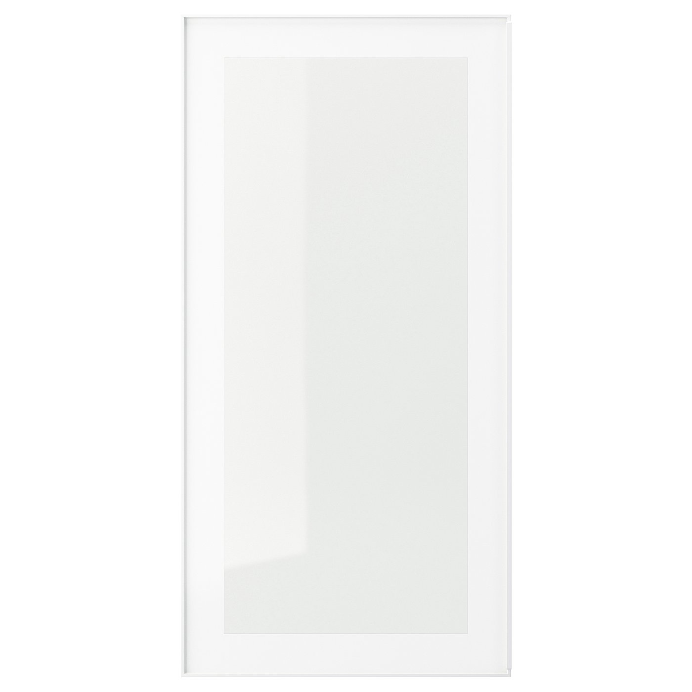 HEJSTA glass door white/clear glass 805.266.64 - IKEA