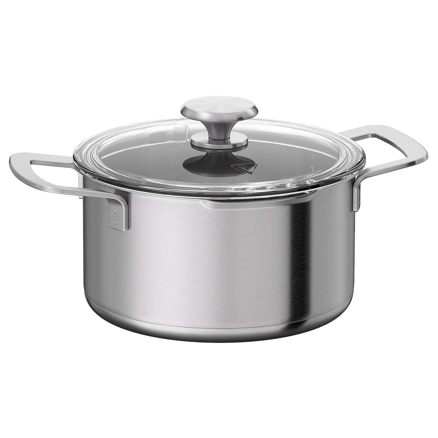 HEMKOMST pot with lid stainless steel/glass 605.131.39 - IKEA HEMKOMST pot with lid stainless steel/glass 605.131.39 - IKEA