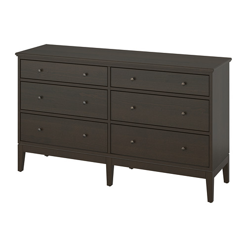 MUSKEN chest of 4 drawers brown 003.786.86 - IKEA