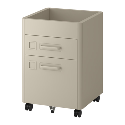 TROTTEN drawer unit w 3 drawers on castors white 604.850.99 - IKEA