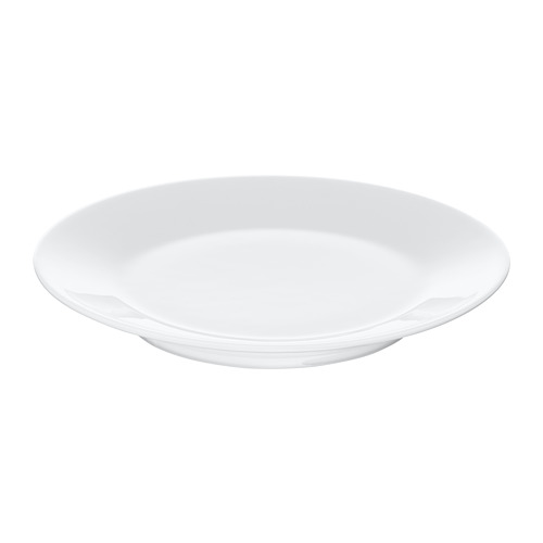 ENTUSIASM side plate patterned/blue 005.053.59 - IKEA