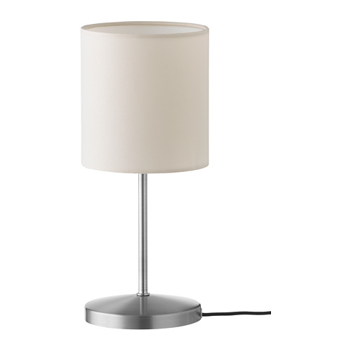 BARLAST table lamp black/white - IKEA