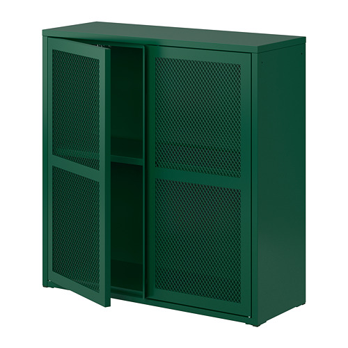 IVAR cabinet with sliding doors pine - IKEA