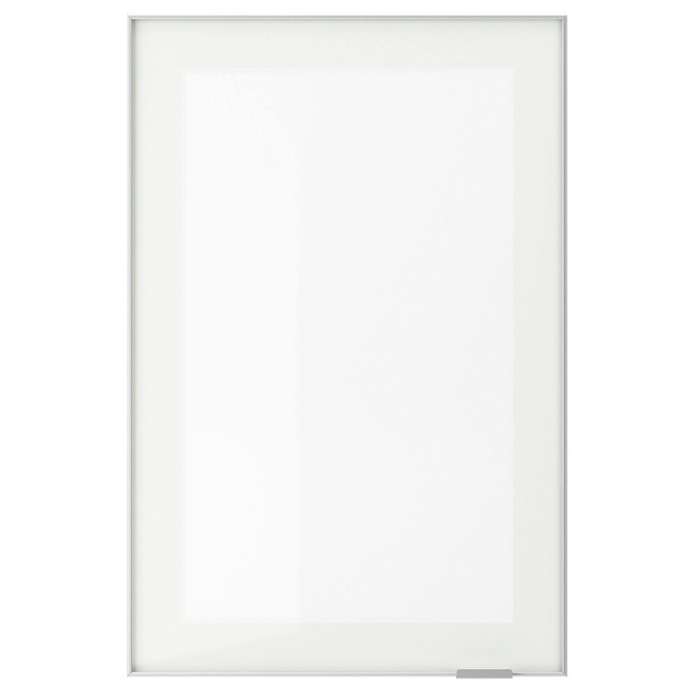 JUTIS glass door frosted glass/aluminium 302.740.17 - IKEA