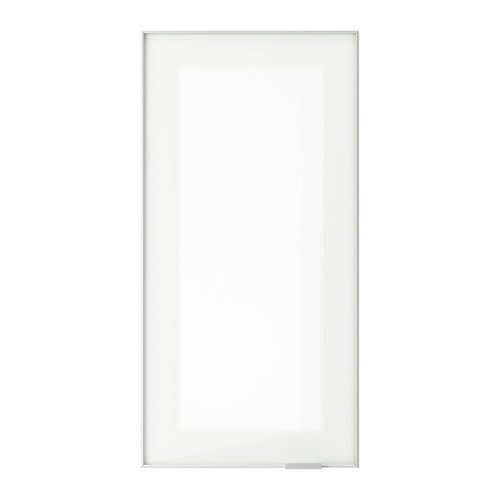 JUTIS glass door frosted glass/aluminium 302.740.17 - IKEA