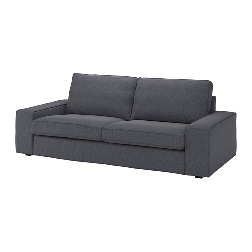 KIVIK 3-seat sofa Tibbleby beige/grey 594.405.92 - IKEA