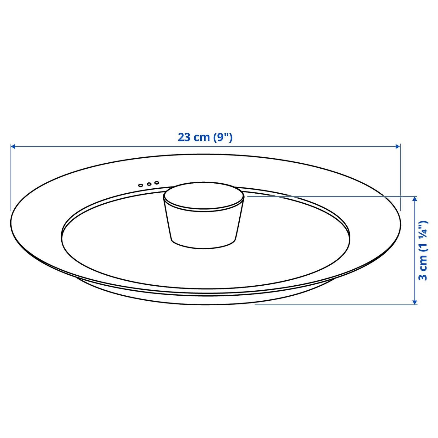 KLOCKREN lid glass 504.491.96 - IKEA