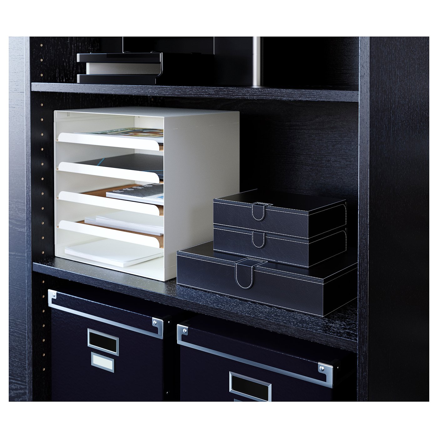 KVISSLE letter tray white - IKEA