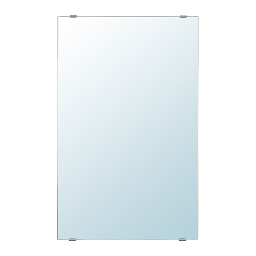 STORJORM mirror with integrated lighting white - IKEA