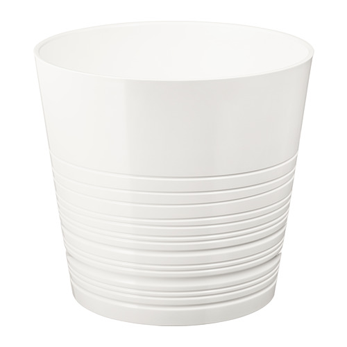 MUSKOTBLOMMA plant pot with saucer in/outdoor terracotta 904.548.93 - IKEA