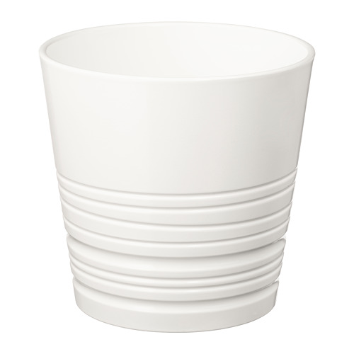 MUSKOTBLOMMA plant pot with saucer in/outdoor terracotta 904.548.93 - IKEA