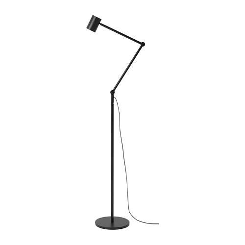 OBEGRÄNSAD LED floor lamp black - IKEA