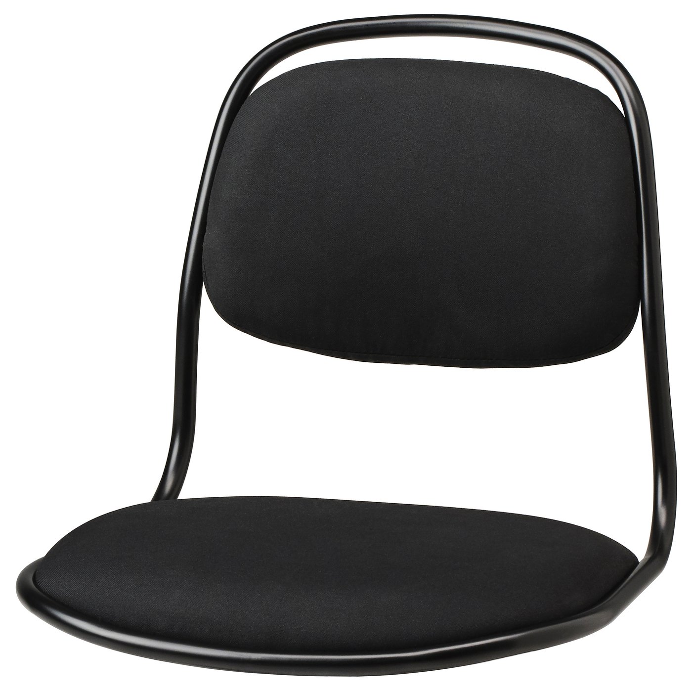 ÖRFJÄLL seat shell black/Vissle black - IKEA