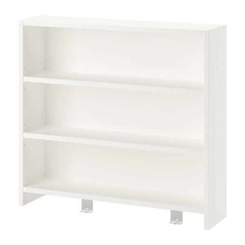 BERGIG book display with storage white - IKEA