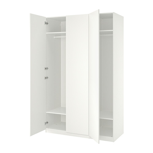 PAX / FORSAND wardrobe white/white 190.301.39 - IKEA
