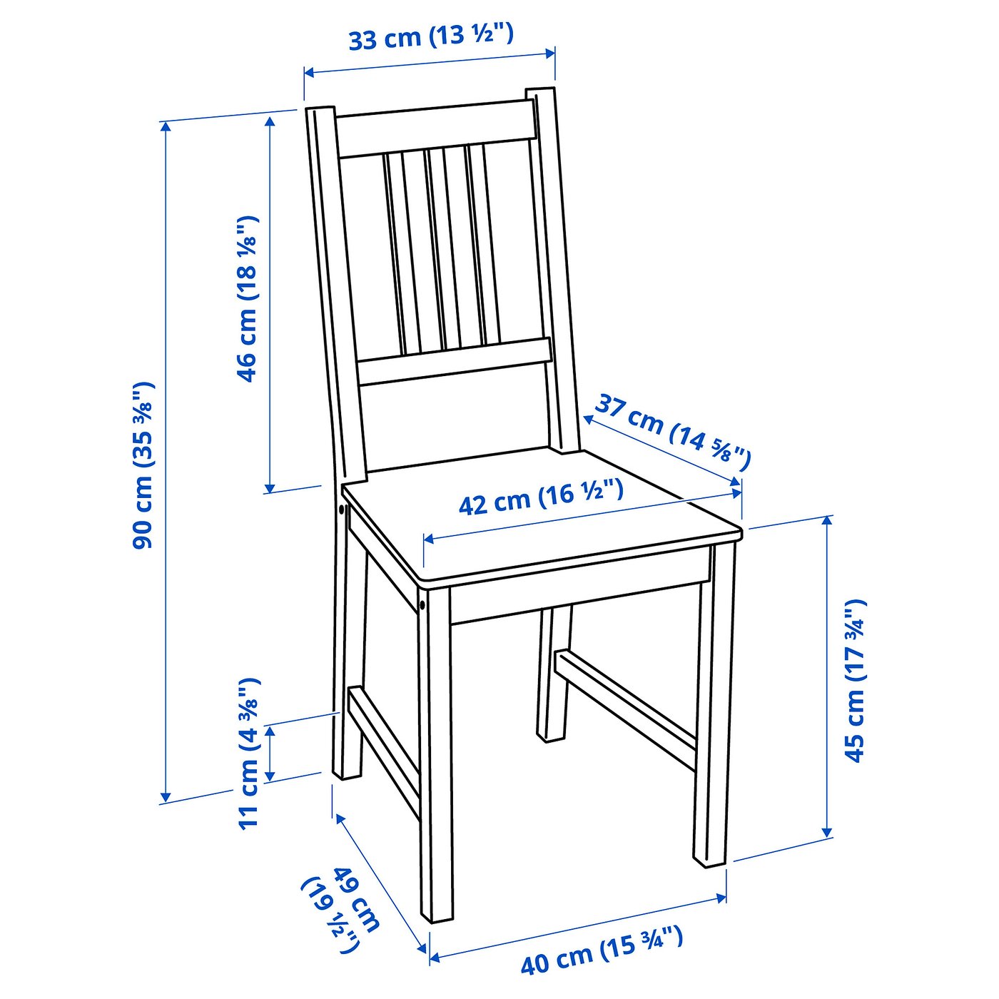 PINNTORP / PINNTORP table and 2 chairs 195.644.43 - IKEA