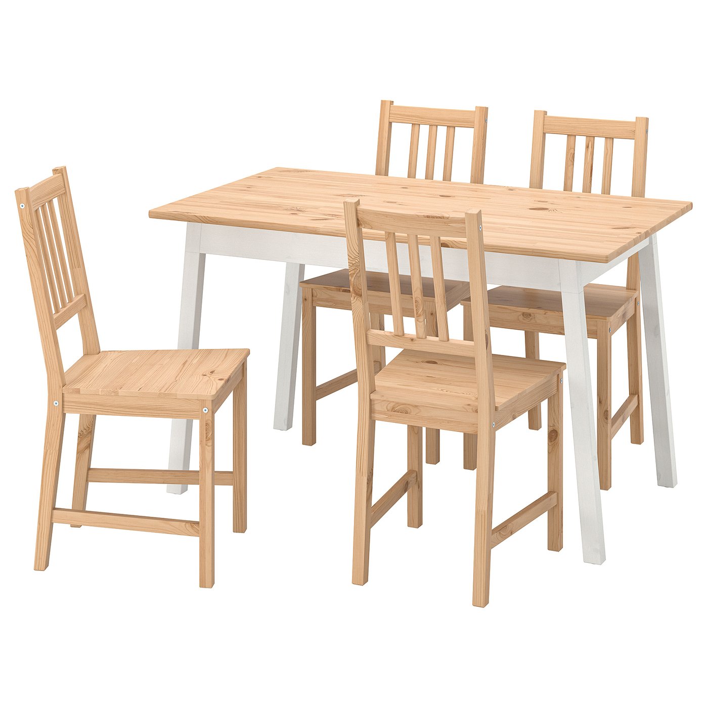 PINNTORP / PINNTORP table and 4 chairs 695.644.50 - IKEA
