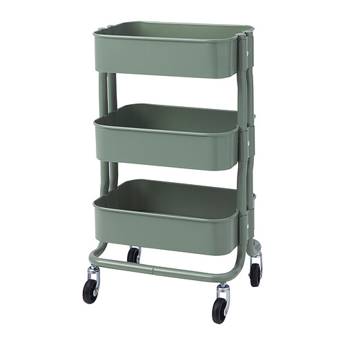 VESKEN trolley white 504.538.81 - IKEA