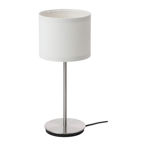 DEJSA table lamp beige/opal white glass - IKEA