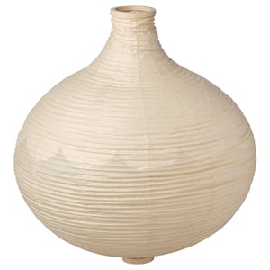 RISBYN pendant lamp shade onion shape/beige - IKEA