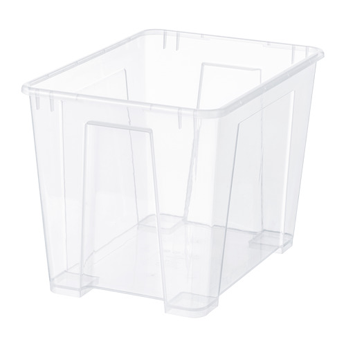 SAMLA insert for box 11/22 l transparent - IKEA