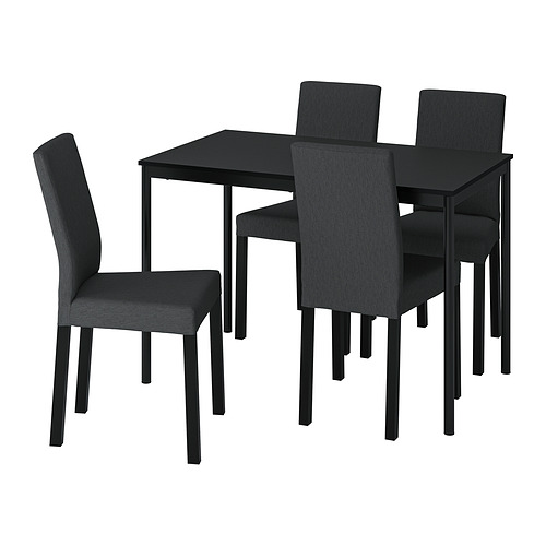 SANDSBERG table black - IKEA