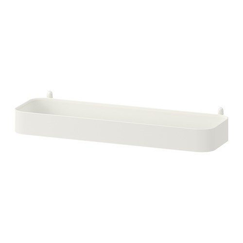 BURHULT / SIBBHULT wall shelf white/white - IKEA