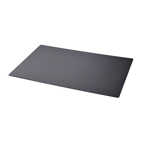 PLÖJA desk pad white/transparent - IKEA