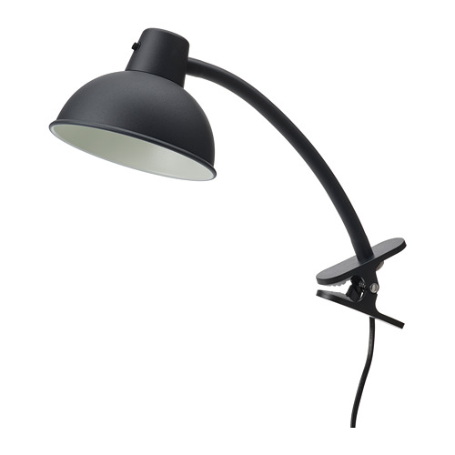SKURUP work/wall lamp black - IKEA