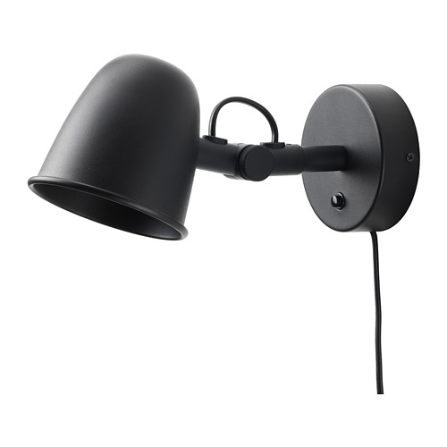 SKURUP ceiling track, 3-spots black - IKEA