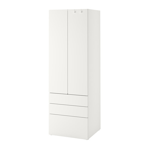 SUNDVIK wardrobe white 203.688.32 - IKEA