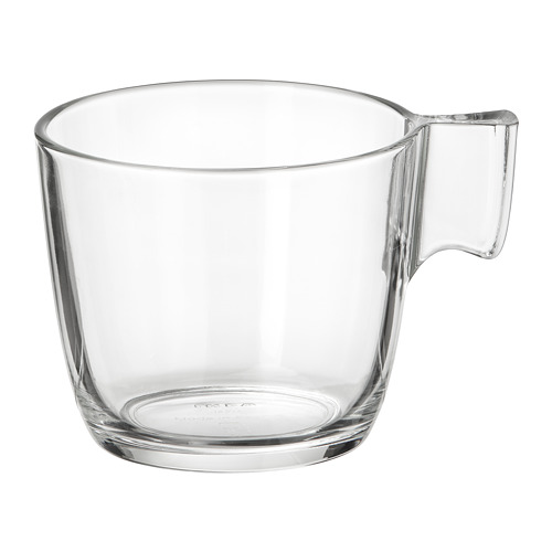 IKEA 365+ mug clear glass - IKEA