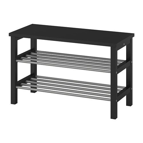 HEMNES bench with shoe storage white - IKEA